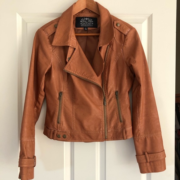 blanc noir | Jackets & Coats | Blanc Noir Faux Leather Moro Jacket | Poshmark